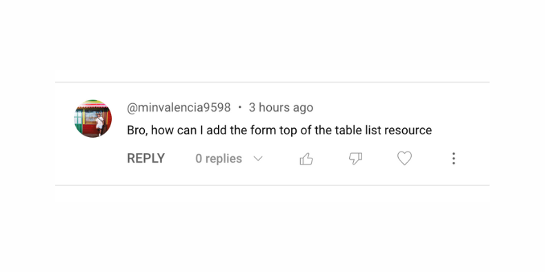Filament: Add Form On Top Above The Table