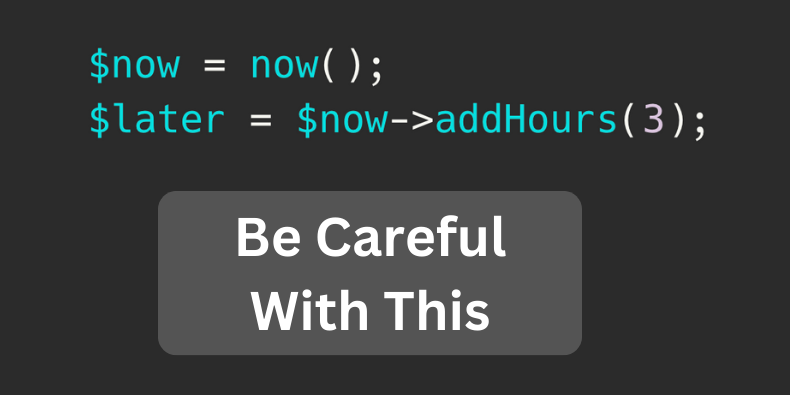 CarbonImmutable Class: Why You Would Need It